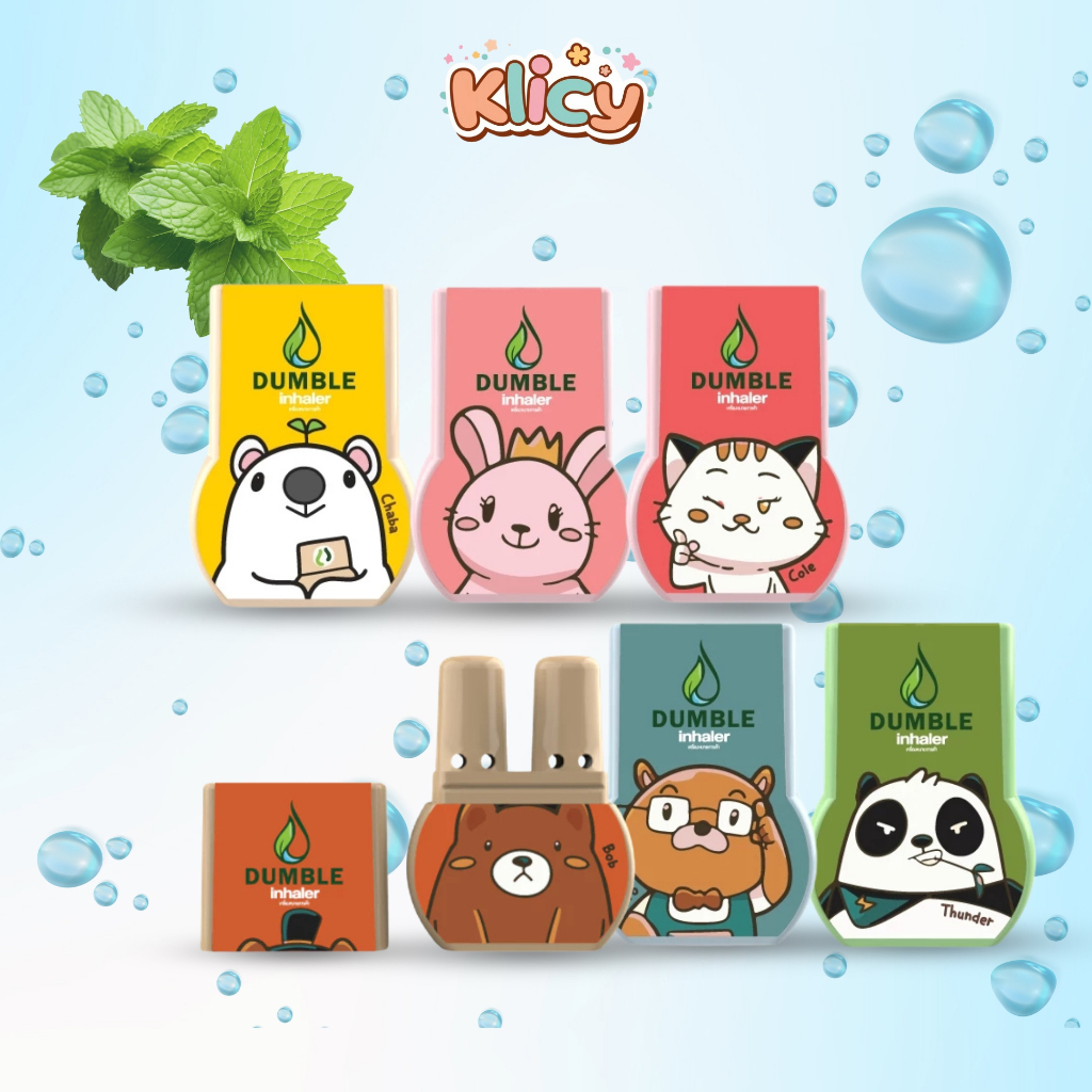 Ống Hít Mũi 2 Đầu Thái Lan Dumble Inhaler Hương Thảo Dược Hình Thú Dễ ...
