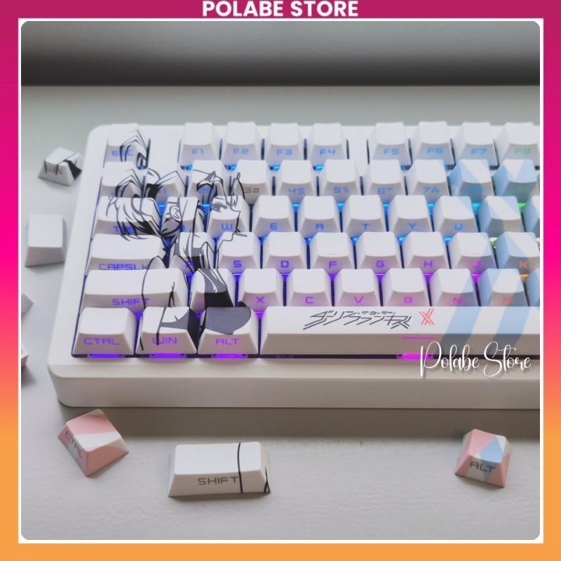 Keycap Ninja Xuyên Led Cherry Profile Bàn Phím Cơ Polabe Store Keycap ...