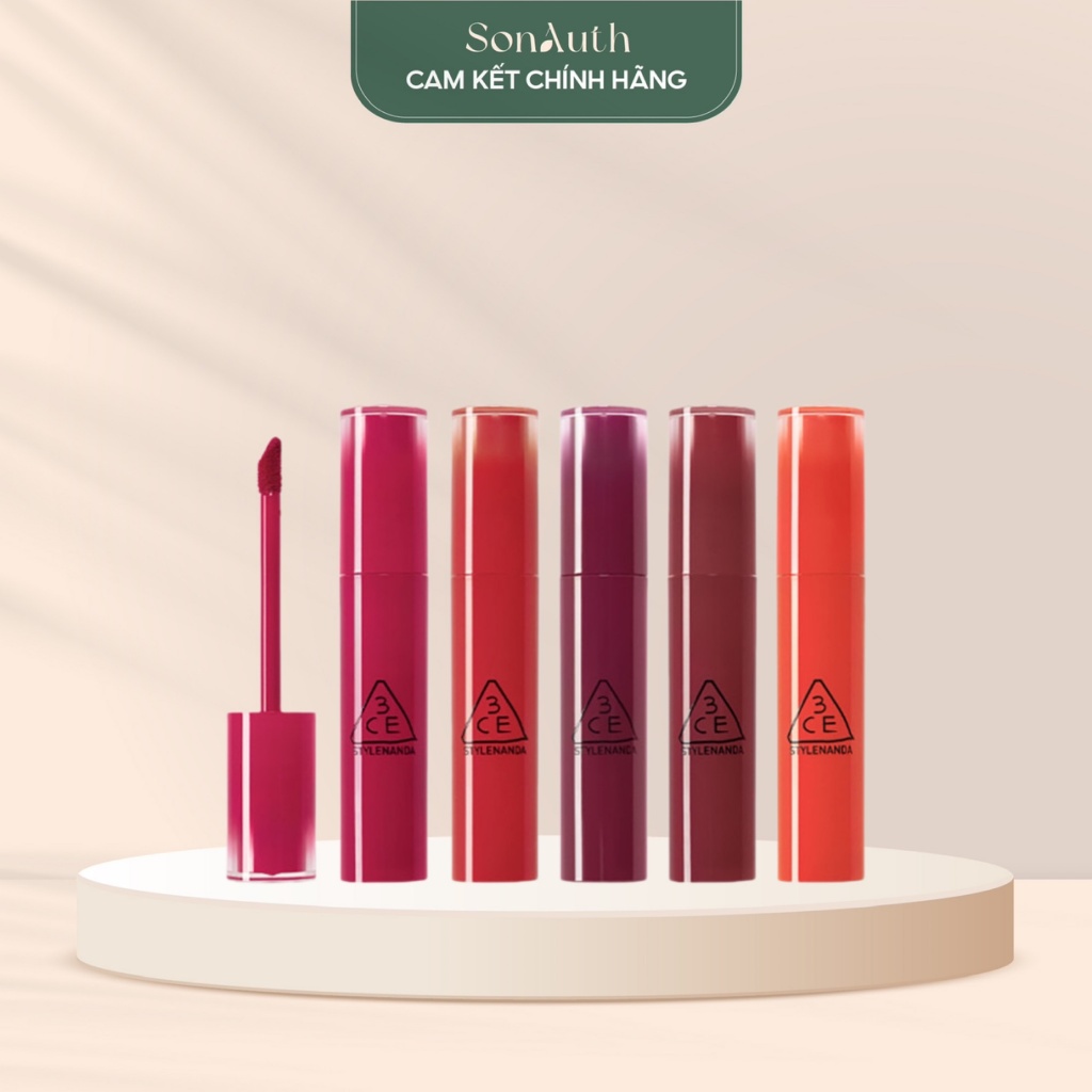 Son bóng 3CE Lazy Pop Lip Stain | Shopee Việt Nam