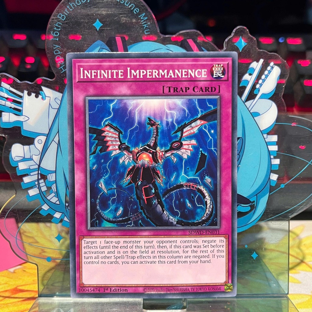 [ Bài Yugioh Chính Hãng ] Infinite Impermanence - SDWD-EN031 - Common ...