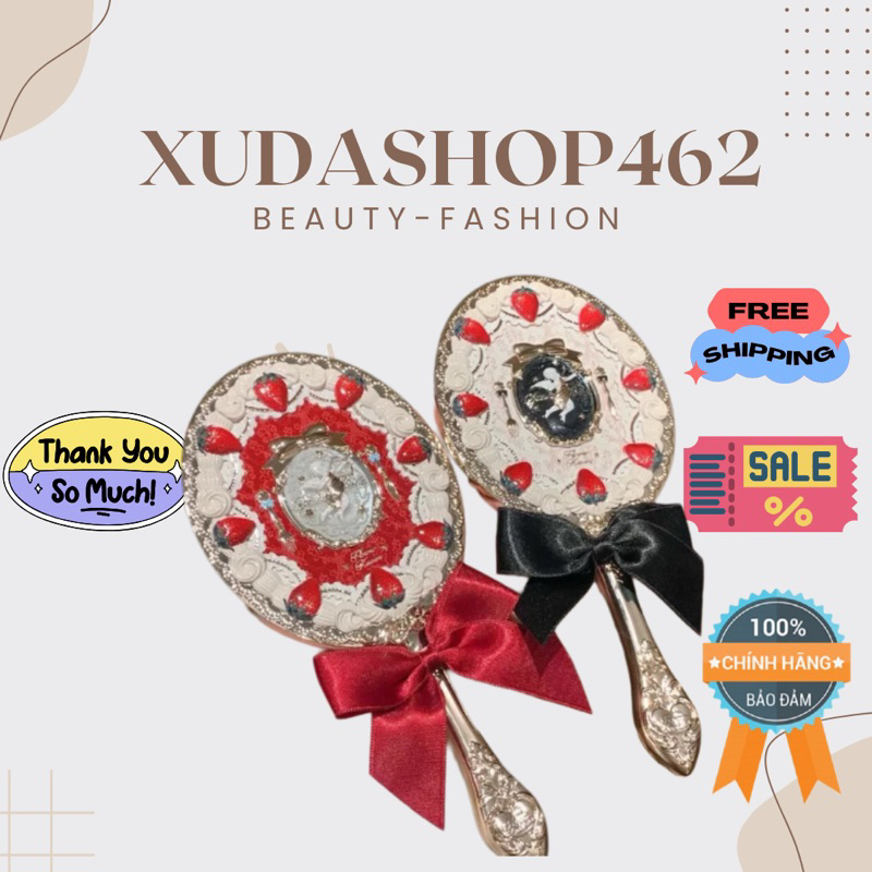 GƯƠNG BST MỚI FLOWER KNOWS STRAWBERRY CUPID | Shopee Việt Nam
