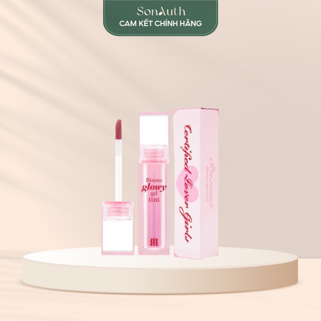 Son bóng Merzy Bisous Glowy Gel Tint 4g | Shopee Việt Nam
