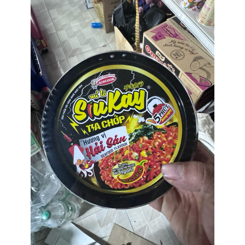 mì tô siu kay hải sản combo 5 hộp 96g | Shopee Việt Nam
