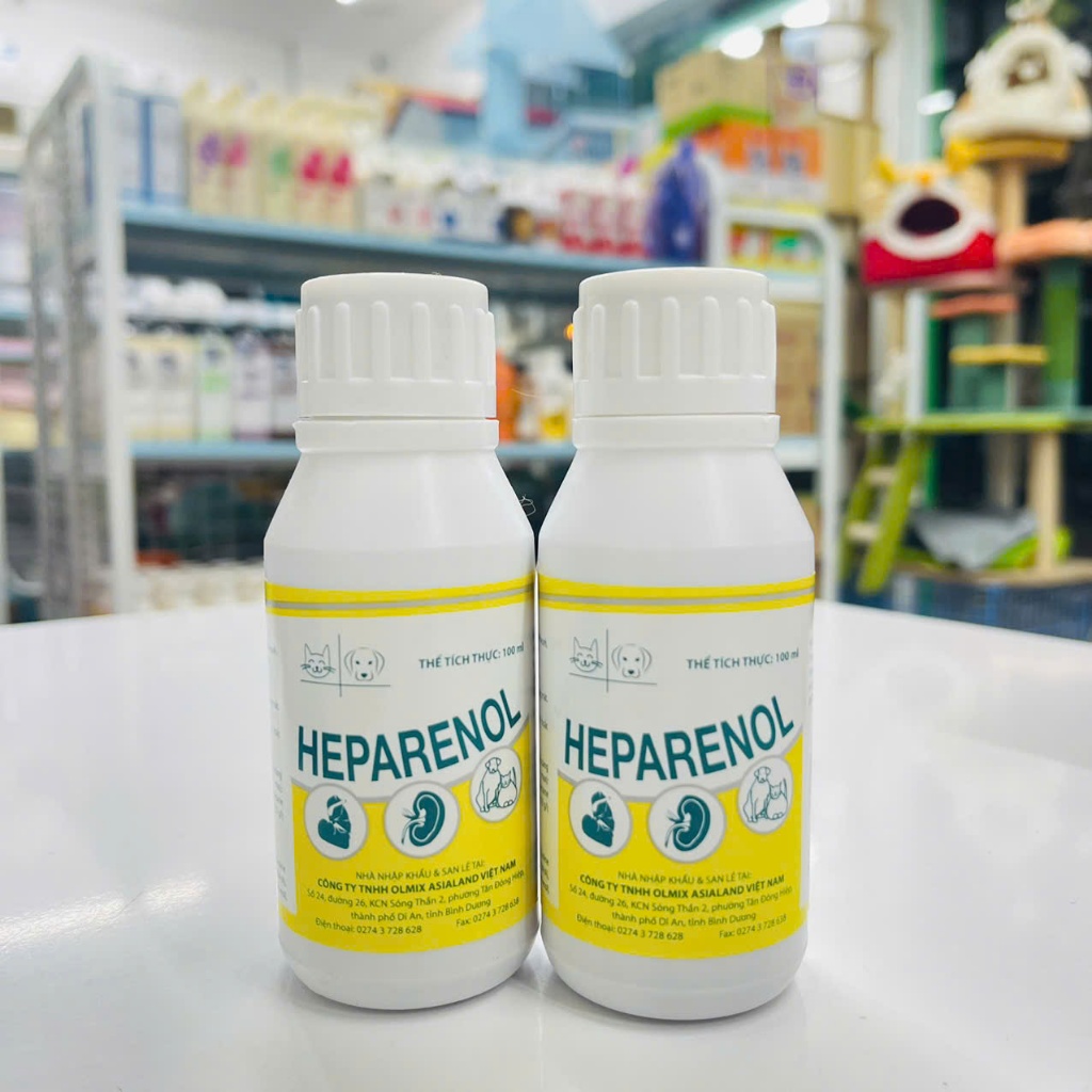 HEPARENOL (PHÁP) BỔ GAN MẬT, HỖ TRỢ TIÊU HÓA CHO CHÓ MÈO | Shopee Việt Nam