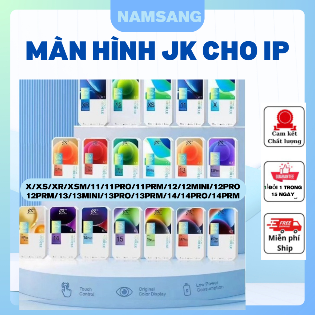 Màn Hình JK Cho iP X/Xr/XS/XSMAX/11/11PRO/11PRM/12/12PRO/12PRM/12MINI ...