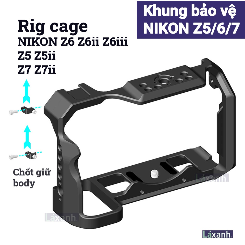 Nikon Z6iii Z5 Z5ii Z6 Z6ii Z7 Z7ii | Khung bảo vệ rig cage rigcage giá treo phụ kiện máy ảnh ...