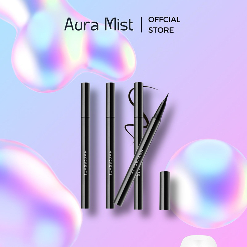 Bút Kẻ Mắt Nước Eyeliner MayCreate Lâu Trôi Chống Thấm Nước- kèm hộp ...