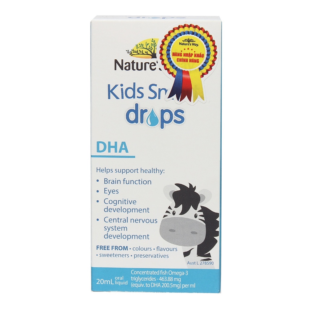 Nature's Way Kids smart drop DHA 20ml | Shopee Việt Nam