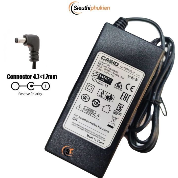 Cục nguồn đàn Casio CT-X870IN CTK-1250 CTK-5200 WK-240 WK-245, sạc ...