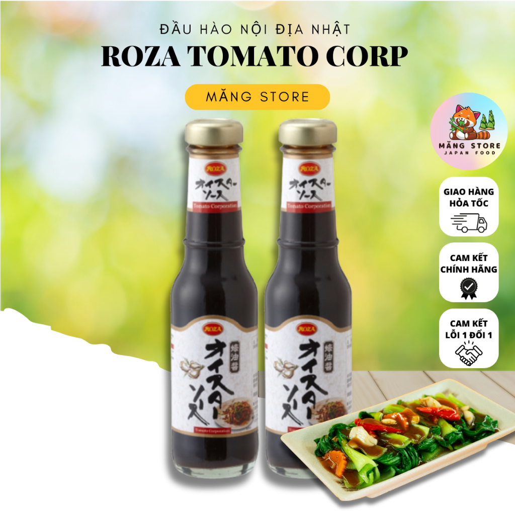 [HSD 2/2026] Dầu hào Nội Địa Nhật Roza Tomato Corp 180gm | Shopee Việt Nam
