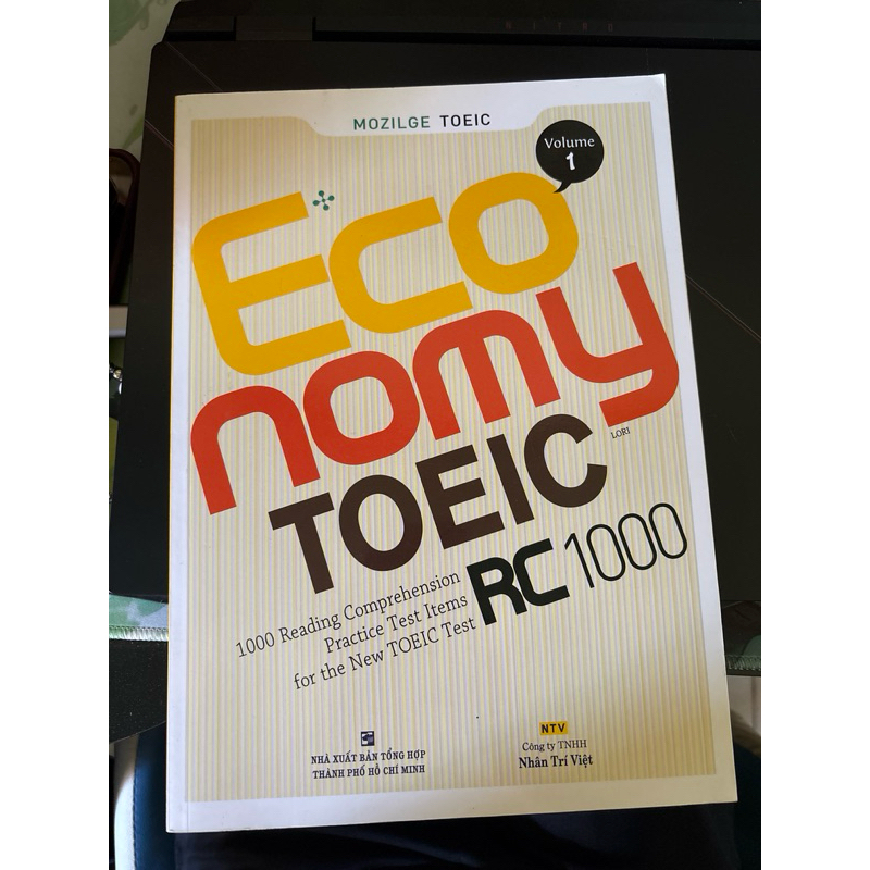 Sách Economy TOEIC - RC 1000 (Luyện thi TOEIC Kinh tế phần Reading ...