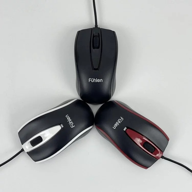 Chuột Fuhlen L102 (BlackBlack-WhiteBlack-Red) | Shopee Việt Nam