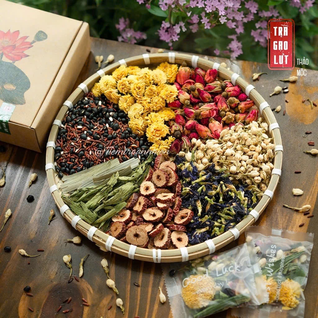 Trà Thảo Mộc, Trà Dưỡng Nhan, Trà Thanh Nhiệt, trà detok CÓ MIX CÁC ...