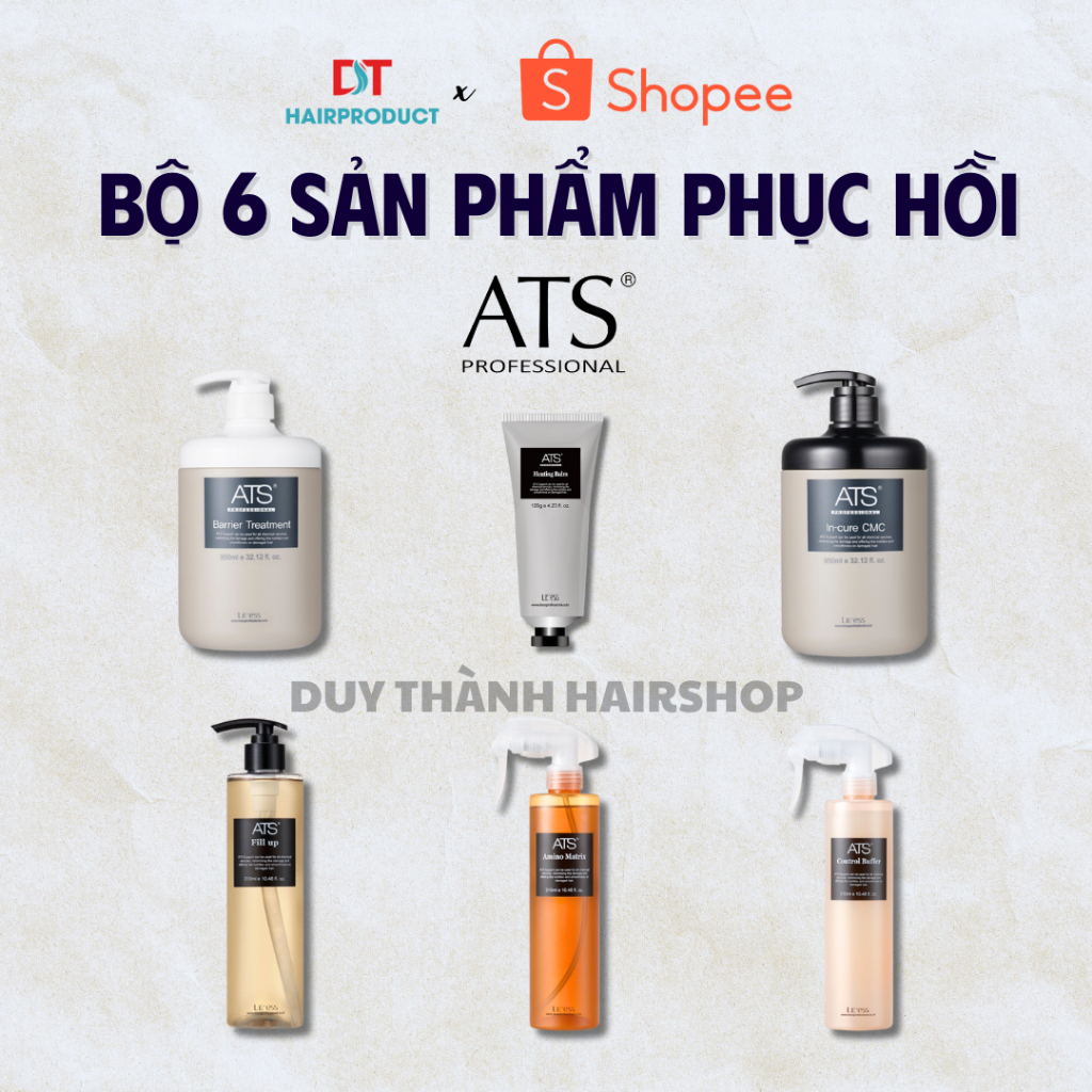Bộ phục hồi tóc ATS và hỗ trợ hóa chất ATS chính hãng MATRIX/ FILL UP ...