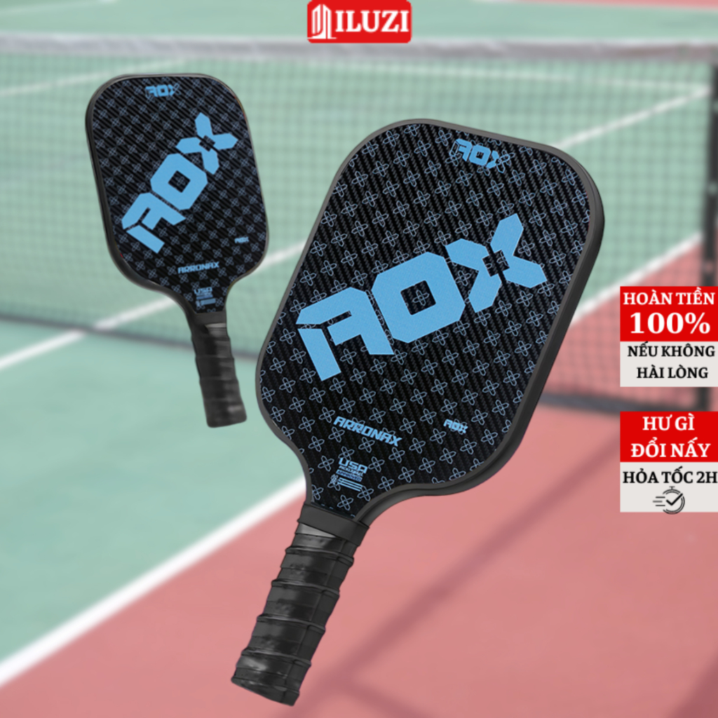 Vợt pickleball Arronax AOX sợi thủy tinh, mặt nhám phù hợp công thủ ...