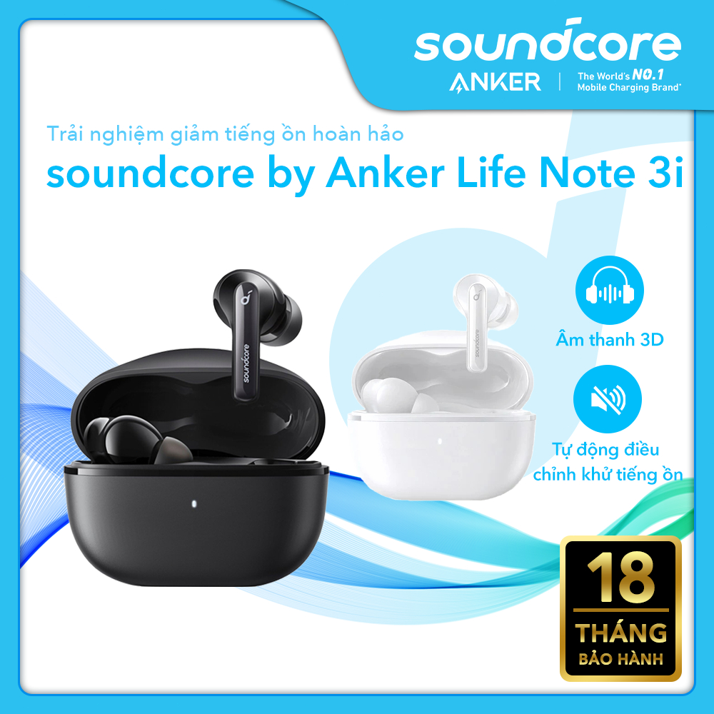 Soundcore by Anker Life Note 3i Noise Canceling True Wireless Earbud ...