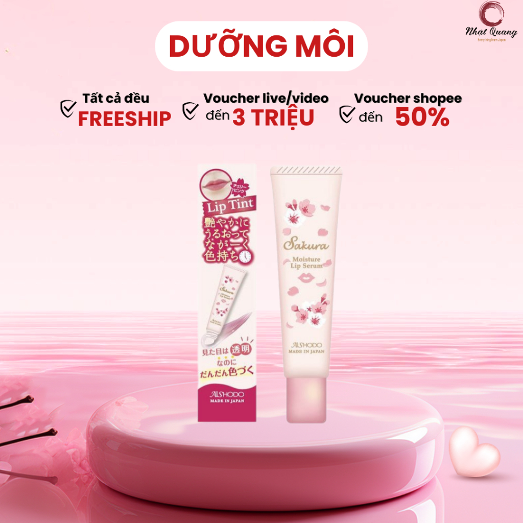 Son dưỡng môi Aishodo Sakura (10g) | Shopee Việt Nam