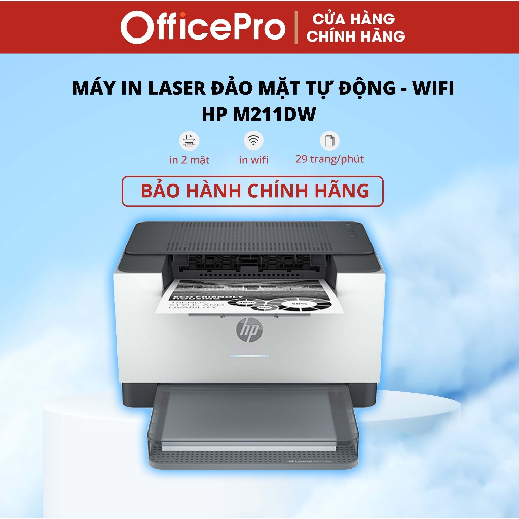 Máy in laser đảo mặt wifi HP LaserJet M211dw Wifi (9YF83A) | Shopee ...