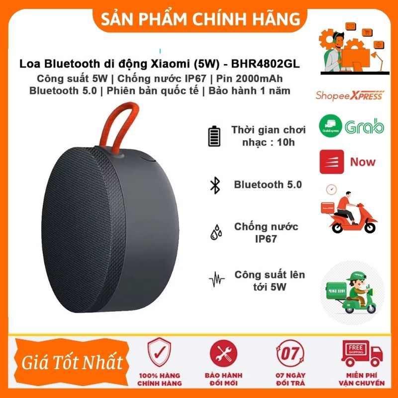 Loa Xiaomi Outdoor Bluetooth Speaker Ngoài Trời BHR4802GL/ XMYX04WM ...