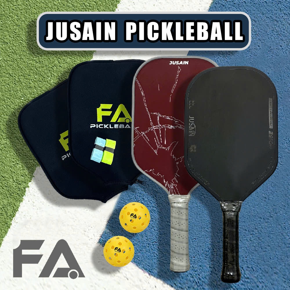 Vợt Pickleball Jusain JSRG-4115 & JSRG-129 | Carbon Kevlar & NCT-BV81 ...
