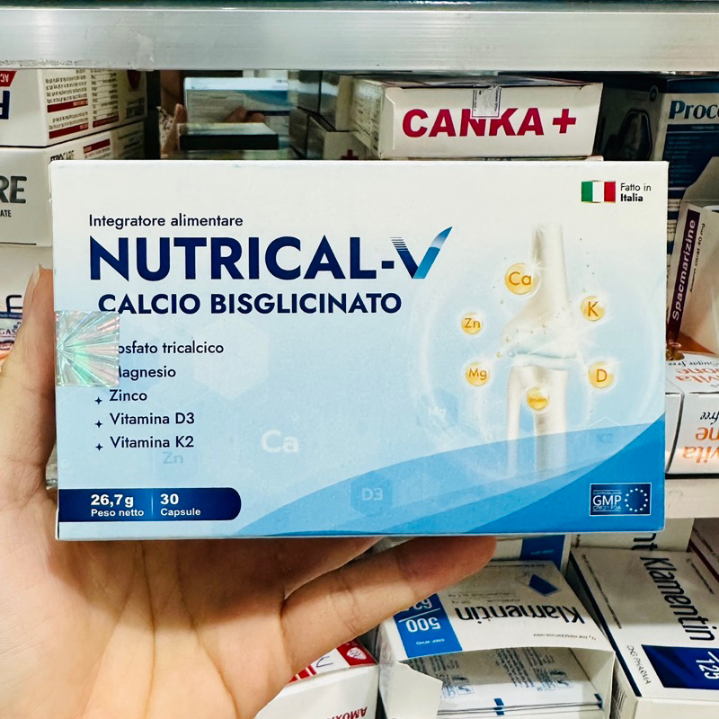 NUTRICAL-V BỔ SUNG CALCI D3 K2 CHO PHỤ NỮ CÓ THAI VÀ CHO CON BÚ ...