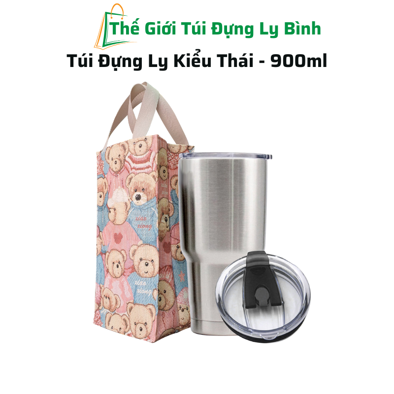 Túi Hộp Đựng Ly Giữ Nhiệt Giành Riêng Cho Ly 900ml Kiểu Thái | Shopee ...
