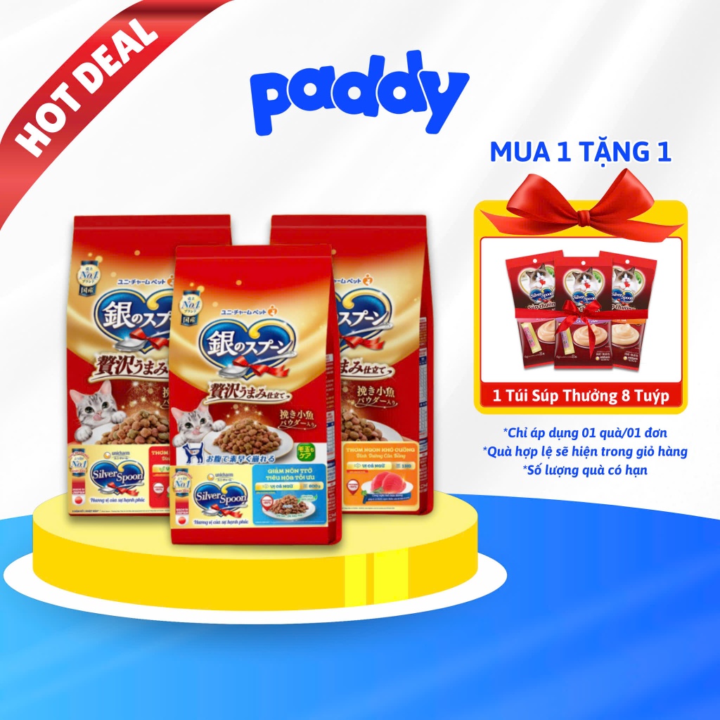 Thức Ăn Hạt Cho Mèo Silver Spoon Cao Cấp Nhật Bản | Shopee Việt Nam