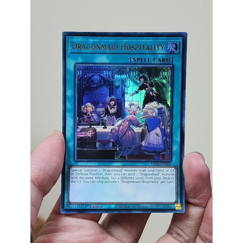 Thẻ bài Yugioh Dragonmaid Hospitality | Shopee Việt Nam