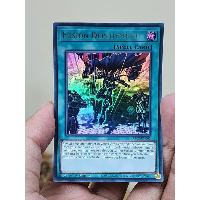 Thẻ bài Yugioh Fusion Deployment | Shopee Việt Nam