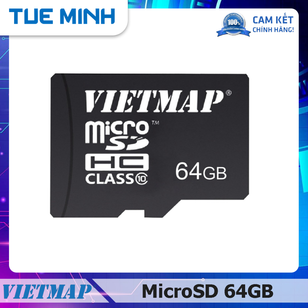 Thẻ nhớ MicroSD 64GB Class 10 Vietmap | Shopee Việt Nam