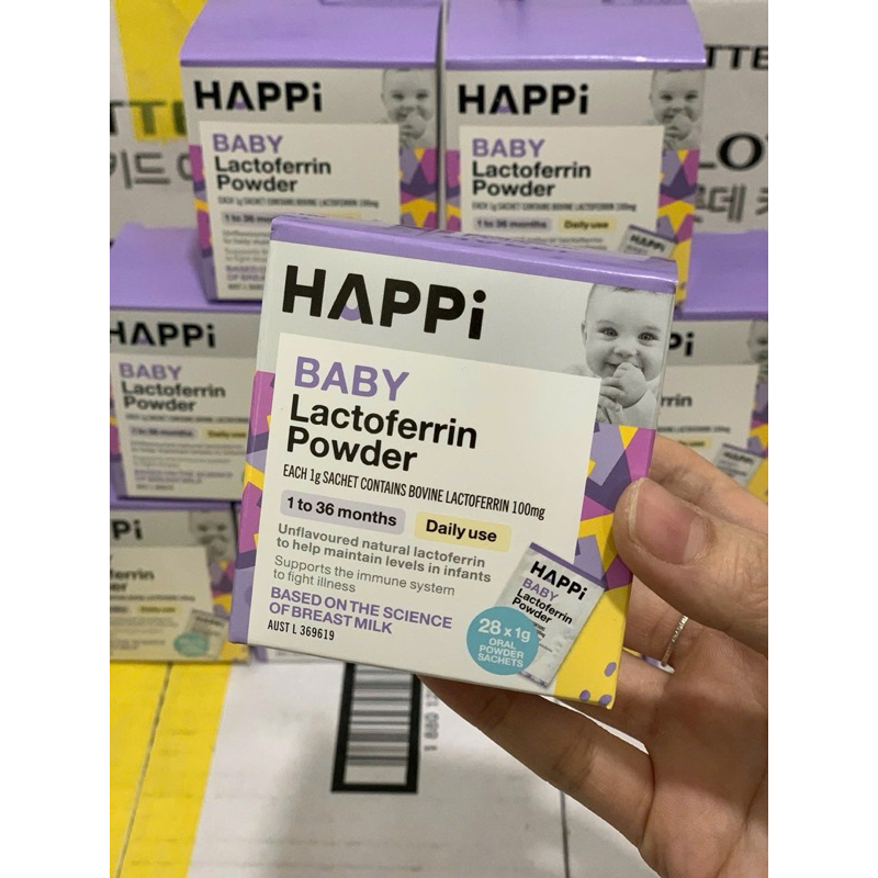 bột dinh dưỡng Happi Baby Lactoferrin Powder | Shopee Việt Nam
