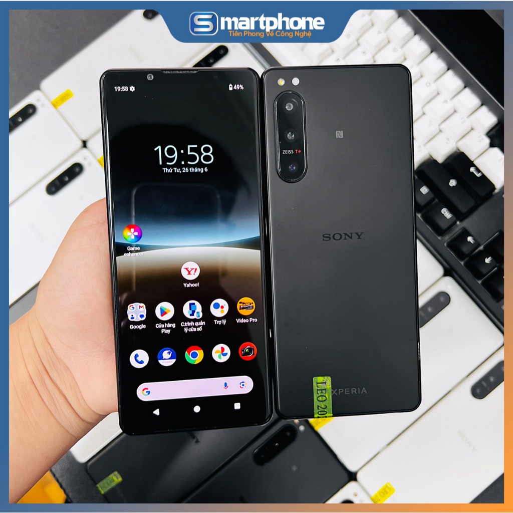 Điện thoại Sony Xperia 5 Mark 4 (12/128GB) Likenew 99% Snap 8 Gen 1,pin ...