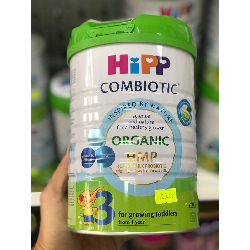 Sữa HiPP Organic Combiotic số 3 800g (1-3 tuổi) | Shopee Việt Nam