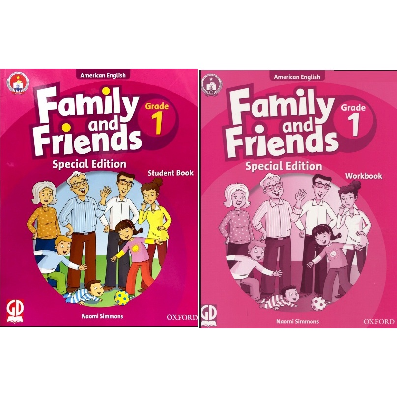 Bộ sách Family and Friends GRADE 1 - bài học + bài tập | Shopee Việt Nam