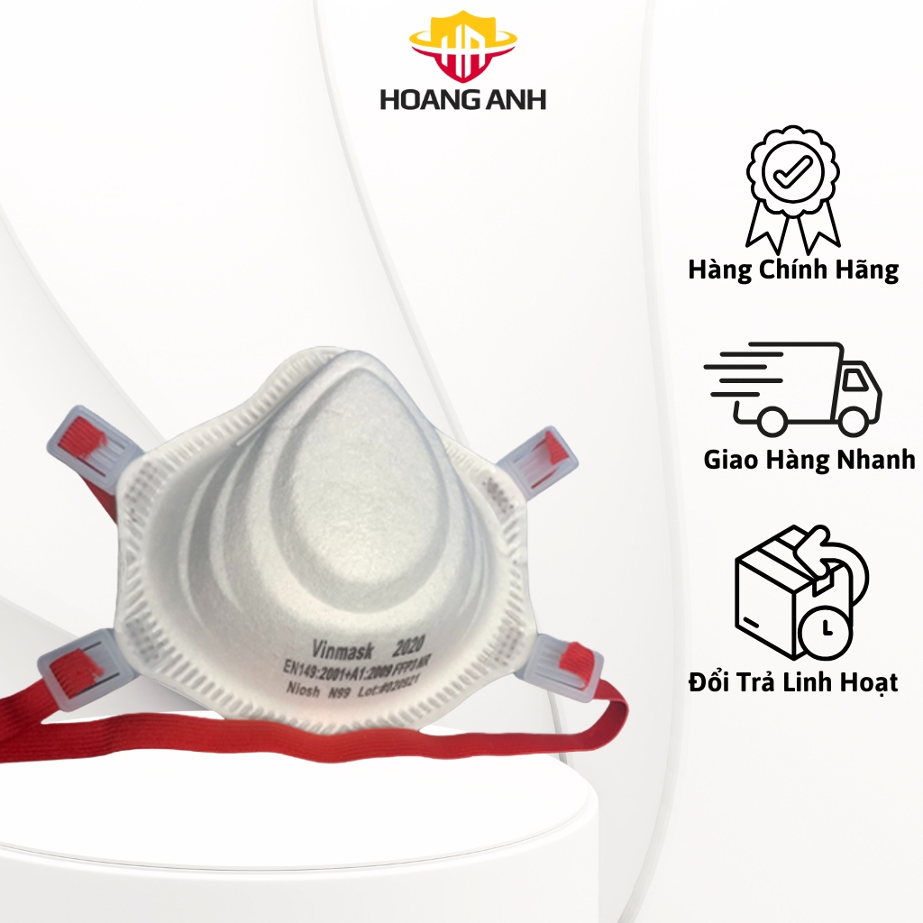 Khẩu trang N99 FFP3 được thiết kế để bảo vệ người sử dụng khỏi các tác nhân gây hại trong không ...