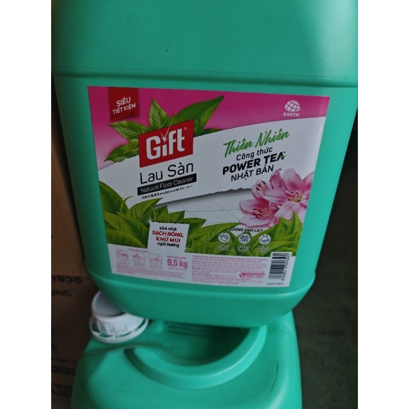 Nước lau sàn GIFT 9.5 kg - Hương LAVENDER - Hương Hoa hạ Bạc hà - Hương LILY-YLang | Shopee Việt Nam