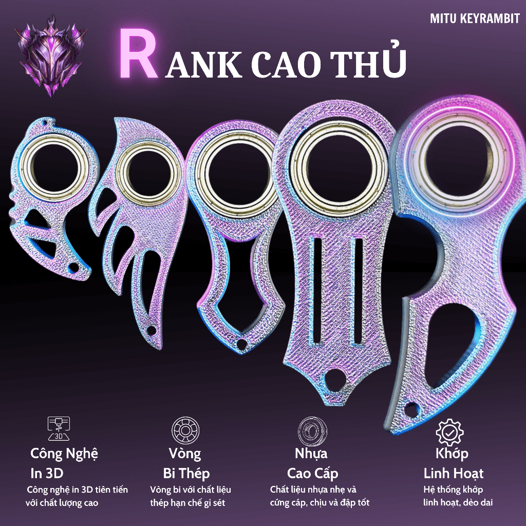 [BLINK BOX]Hộp mù Keyrambit Rank Cao Thủ, Túi mù Keyrambit bí ẩn - Phụ ...