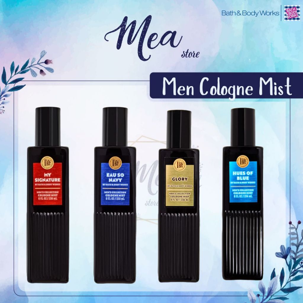 Xịt thơm toàn thân cho nam Men cologne mist Bath and Body Works ...