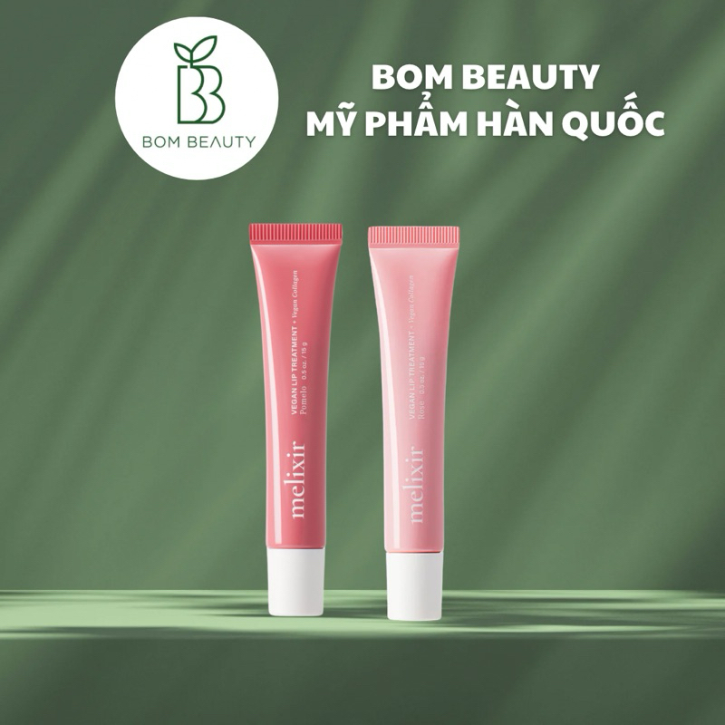 Son dưỡng Môi cấp ẩm Giảm Nứt Nẻ Melixir Vegan lip treatment + vegan ...