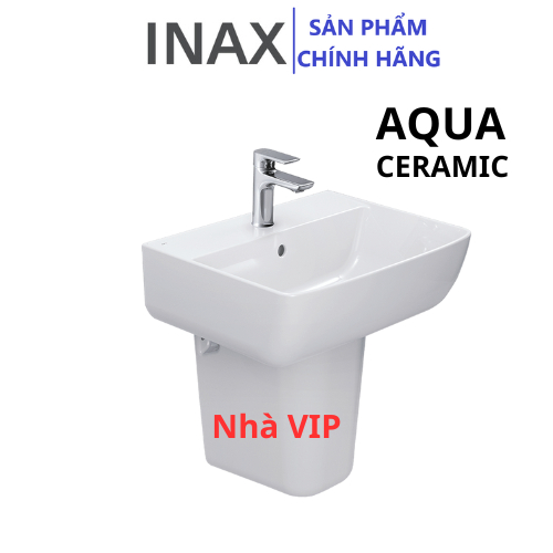 Lavabo INAX L-312V , AL-312V, L298VC, men Aqua Ceramic, bảo hành chính hãng | Shopee Việt Nam