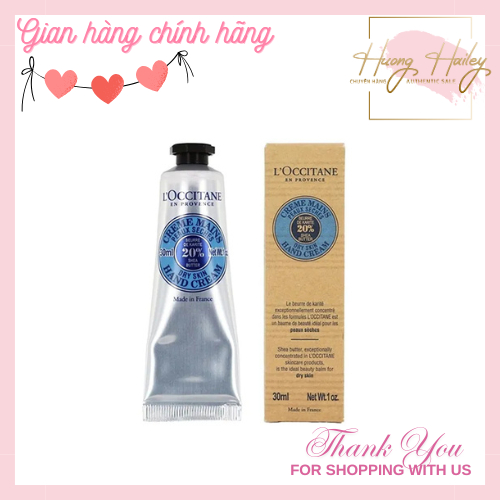 Kem Dưỡng Da Tay L'Occitane Hand Cream Giúp Tay Mềm Mại Kem LOccitane Chuyên Dưỡng Ẩm Cho Da Tay ...