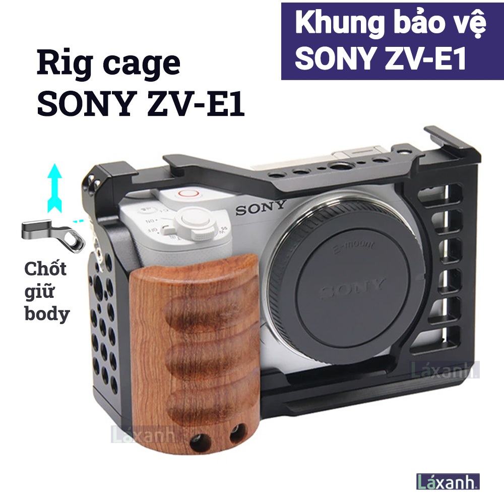 Sony ZV-E1 | Khung bảo vệ Sony ZV-E1 ZVE1 E1 ZV E1 rig cage giá treo ...