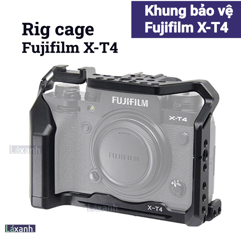 Fujifilm X-T4 | Khung bảo vệ giá đỡ cage rig handcase hand grip L bracket fujifilm fuji xt4 x t4 ...