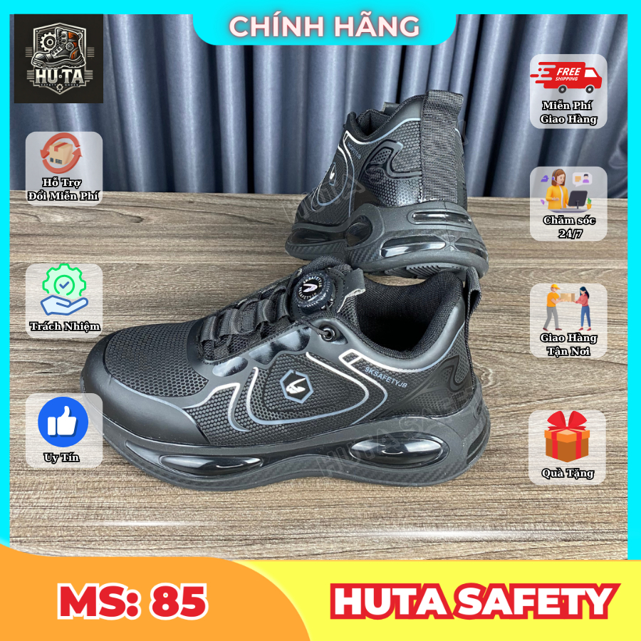 Giày bảo hộ HUTA MS85 – Chống xước, chống nước, mũi thép, chống đinh ...