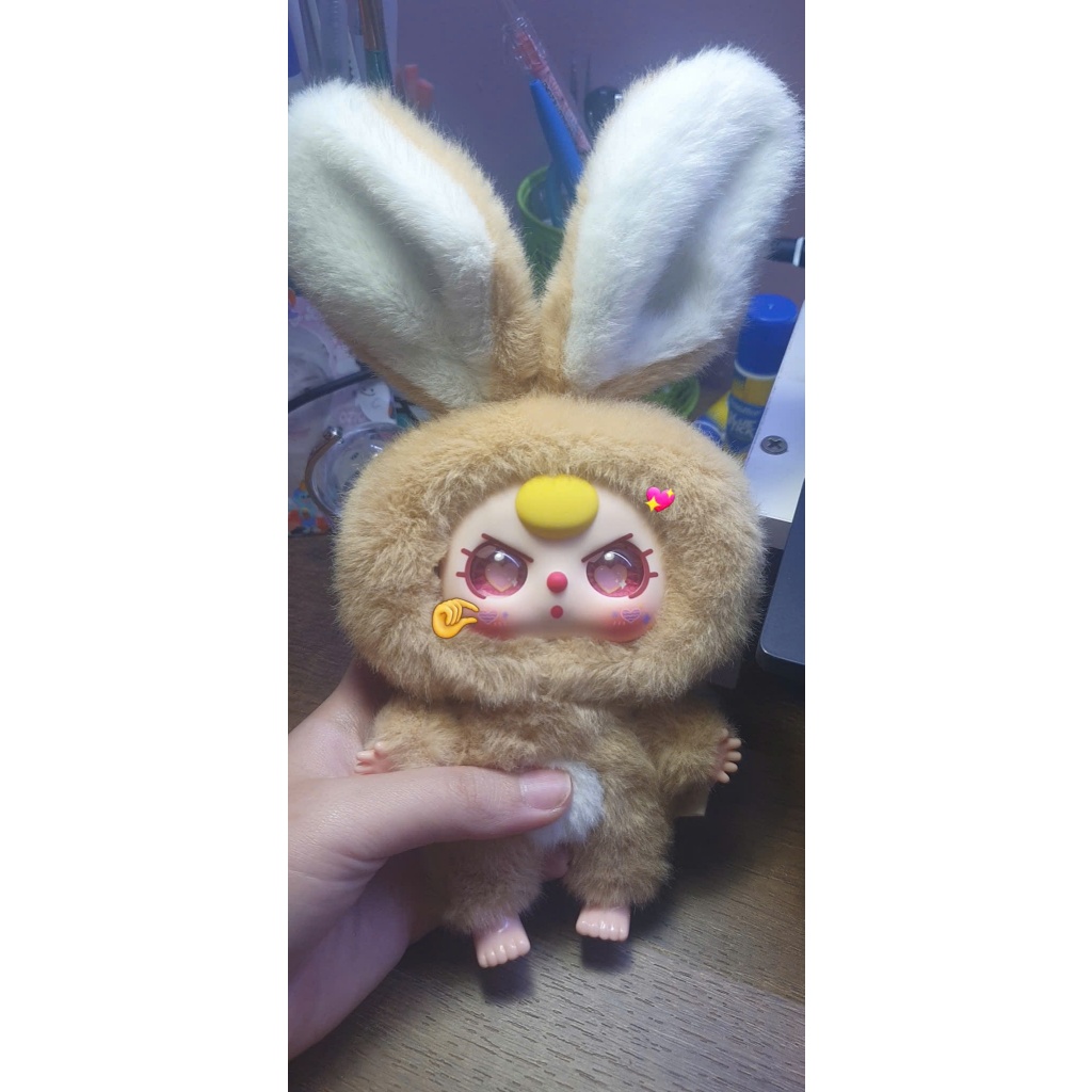 Baby Three thỏ macaron v1 mắt siêu đẹp đã khui box - HÀNG CHÍNH HÃNG ...