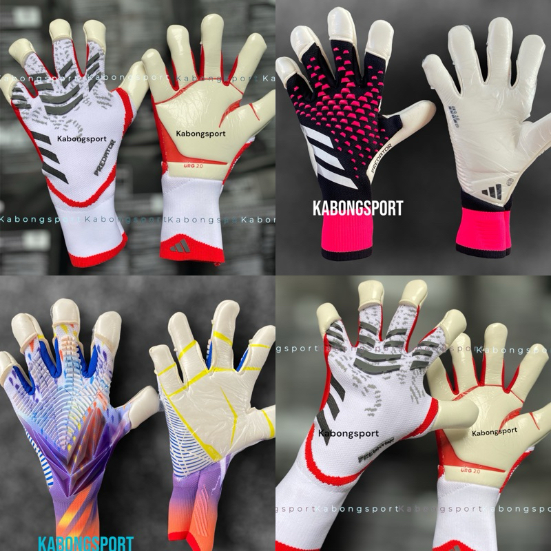 Găng tay thủ môn Predator Pro Hybrid size 5,6,7,8,9,10 Bao tay bắt bóng ...