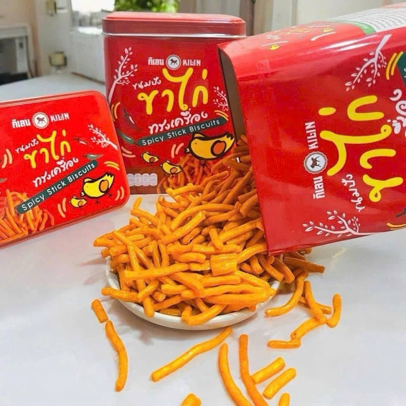 Bim bim que cay Kilin Spicy Stick Biscuits Thái Lan | Shopee Việt Nam
