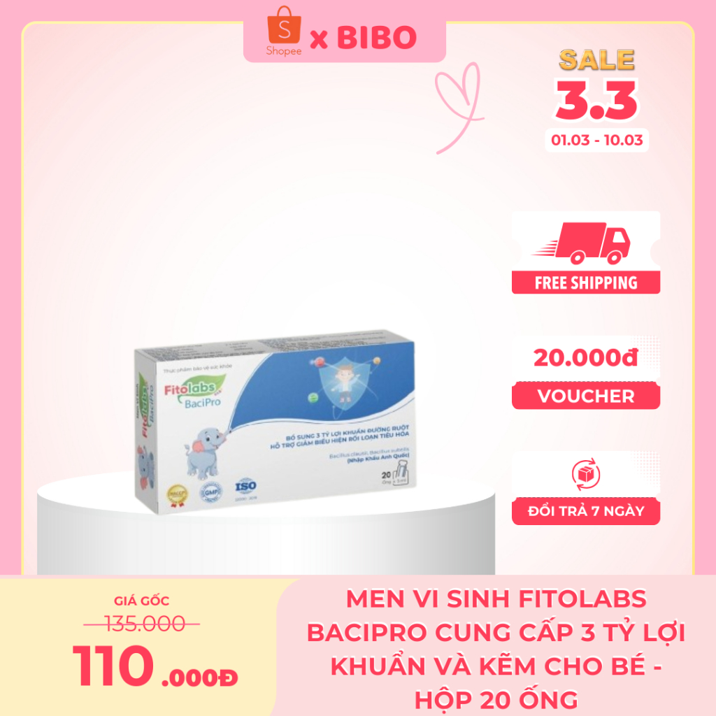 Men Vi Sinh Fitolabs BaciPro Cung Cấp 3 Tỷ Lợi Khuẩn Và Kẽm Cho Bé ...