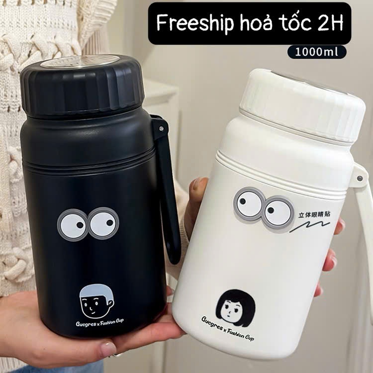 Bình Giữ Nhiệt GUCGRES Fashion Cup Inox 316 Có Lưới Lọc Trà cao cấp ...
