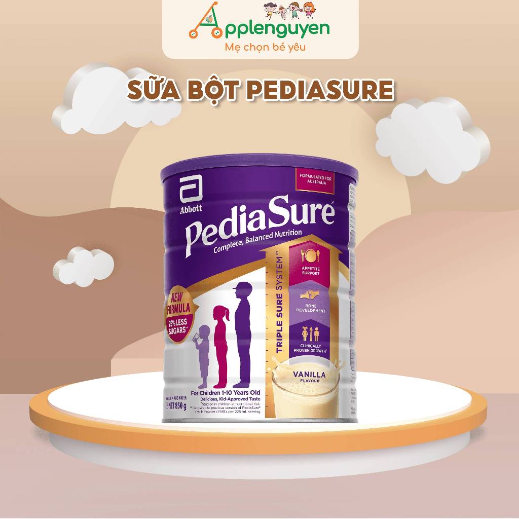 Sữa Pedia Sure úc lon 850gr 1.2026 | Shopee Việt Nam